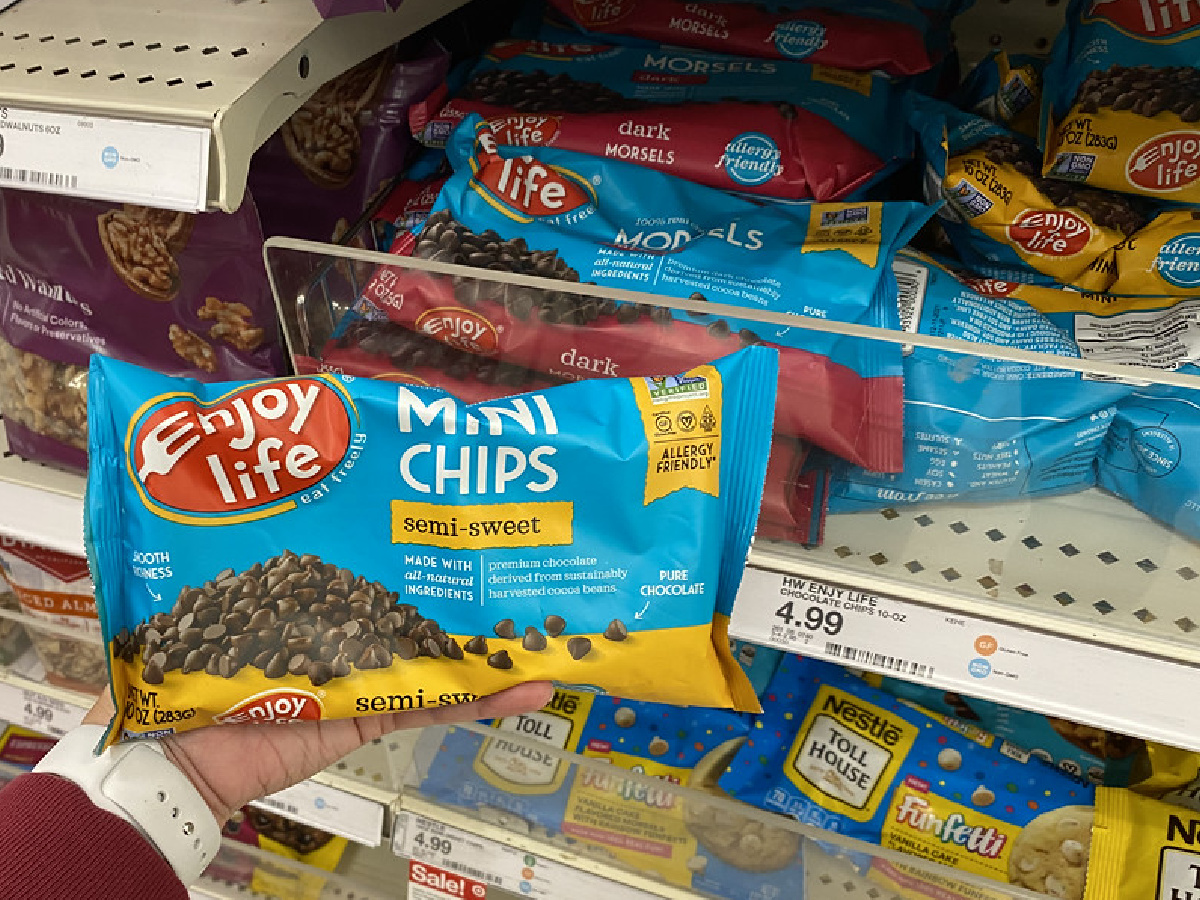 Enjoy Life Dairy-Free Chocolate Chips Only $2.74 Each After Cash Back ...