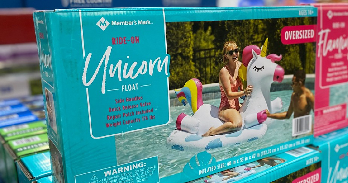 These HUGE Inflatable Pool Floats Are Just $14.98 at Sam's Club