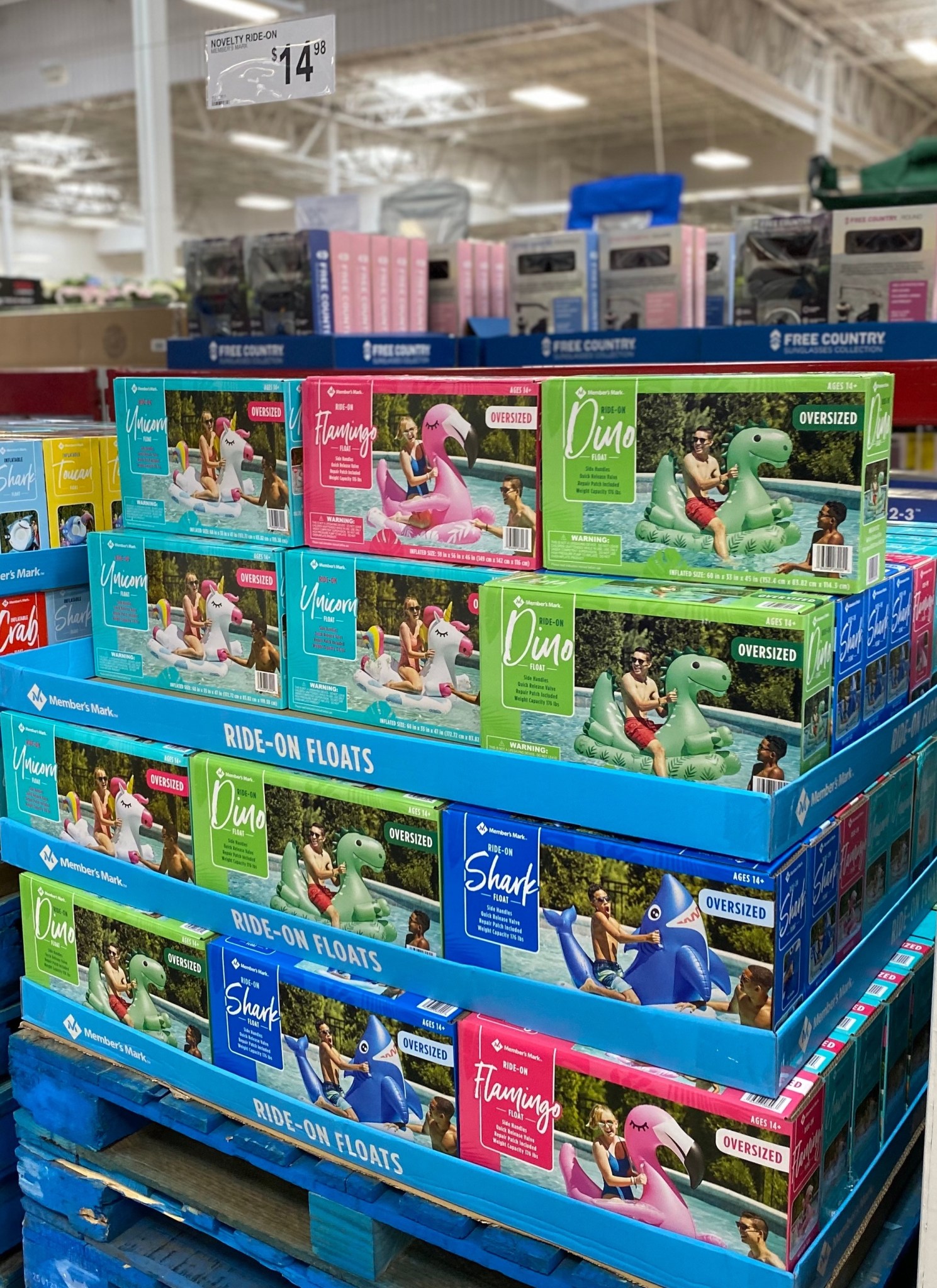 These HUGE Inflatable Pool Floats Are Just $14.98 at Sam's Club