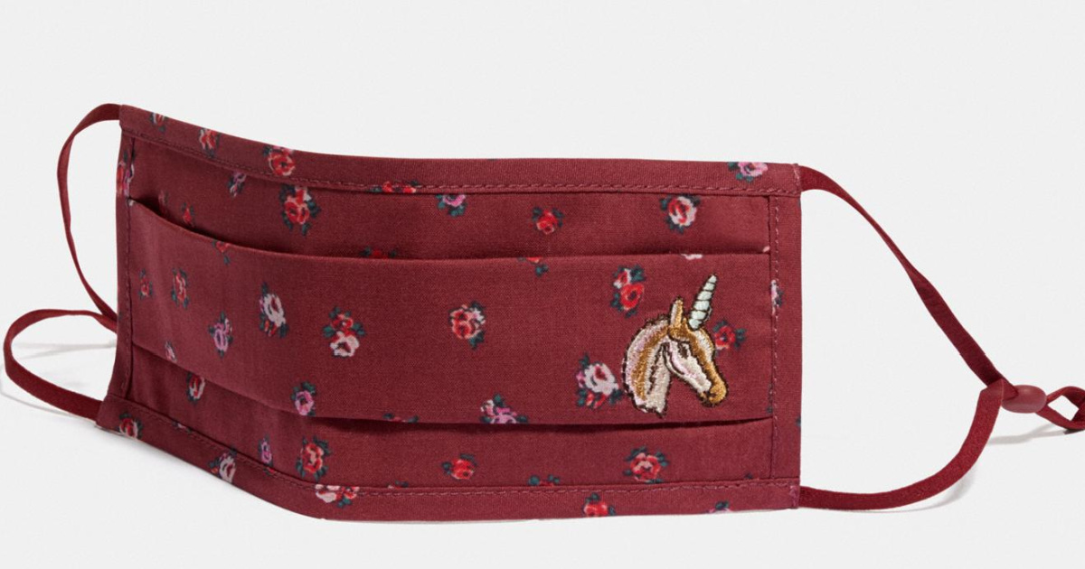 Free Coach Face Mask w/ ANY Order ($18 Value)