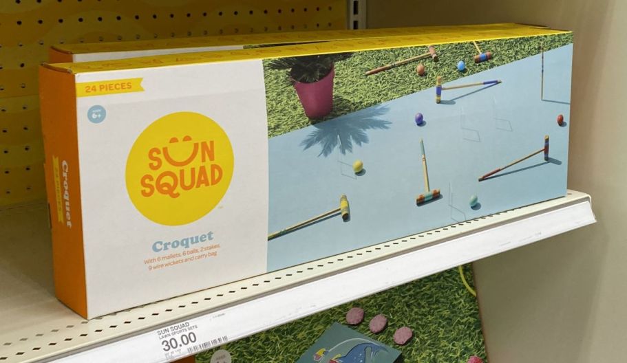 Target's Sun Squad Line Has New Outdoor Games | Jumbo Connect 4 & More