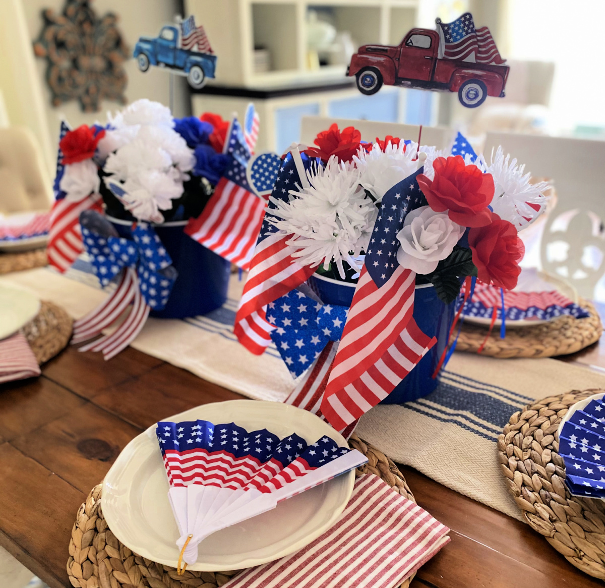 Host a Party w/ Dollar Tree 4th of July Decor | Just $1.25 Each