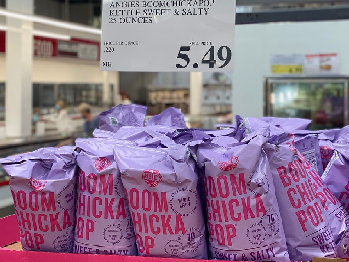 BOOMCHICKAPOP Kettle Corn 25oz Bags Only $2.75 Each at Costco