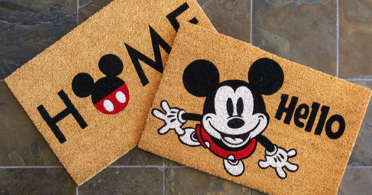 Disney Doormat 2-Pack Just $22.99 on Target.com | Hip2Save