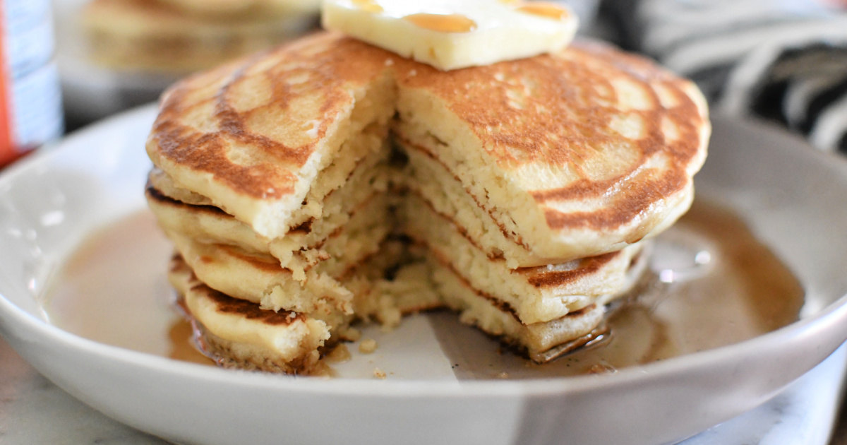 How to Make Fluffy Pancakes From Scratch | Hip2Save Recipe