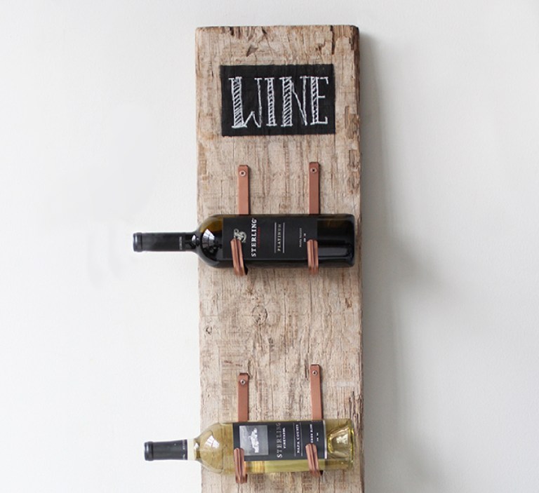 7 Easy & Cheap DIY Wine Racks to Make This Weekend | Hip2Save