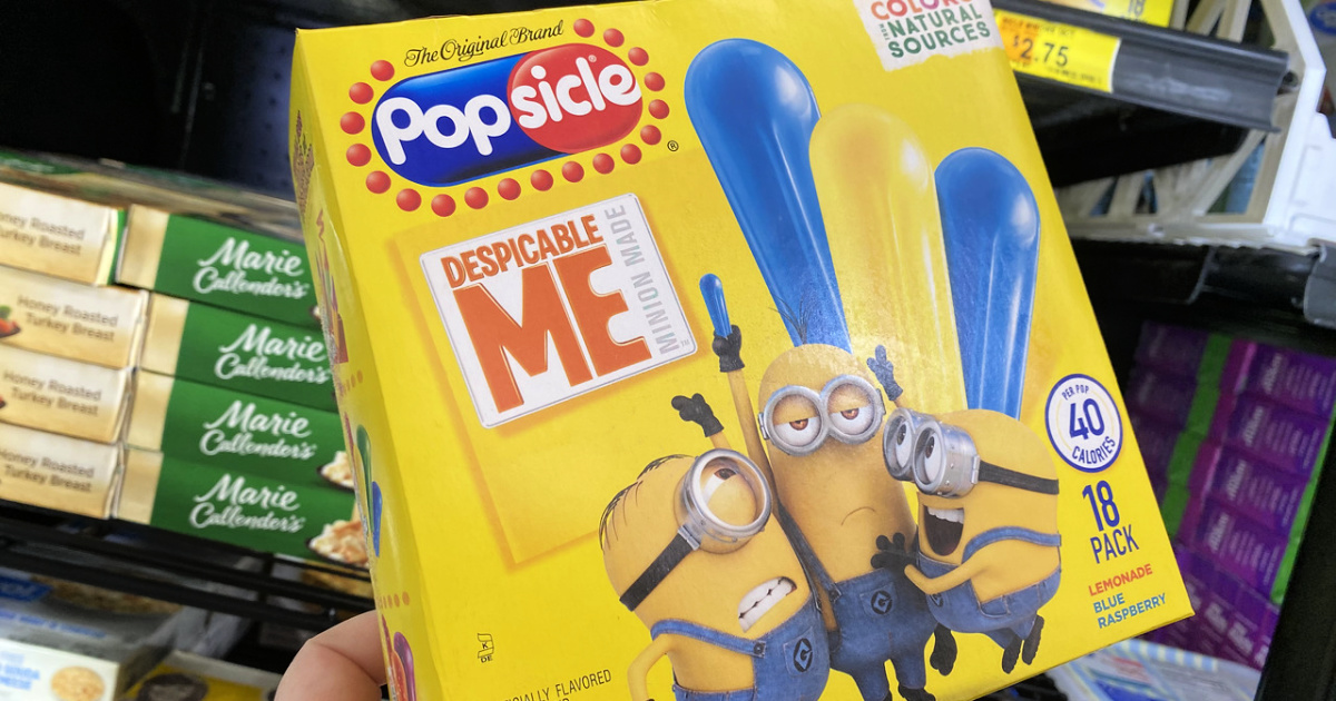 $6 Worth of Popsicle Printable Coupons = Minions Pops Possibly Only $1. ...