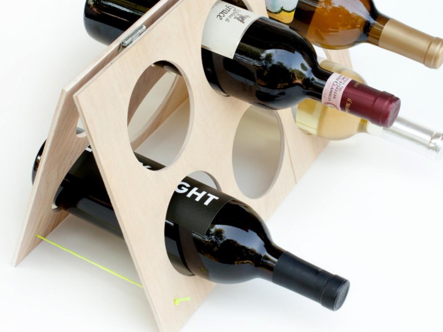 7 Easy & Cheap DIY Wine Racks to Make This Weekend | Hip2Save