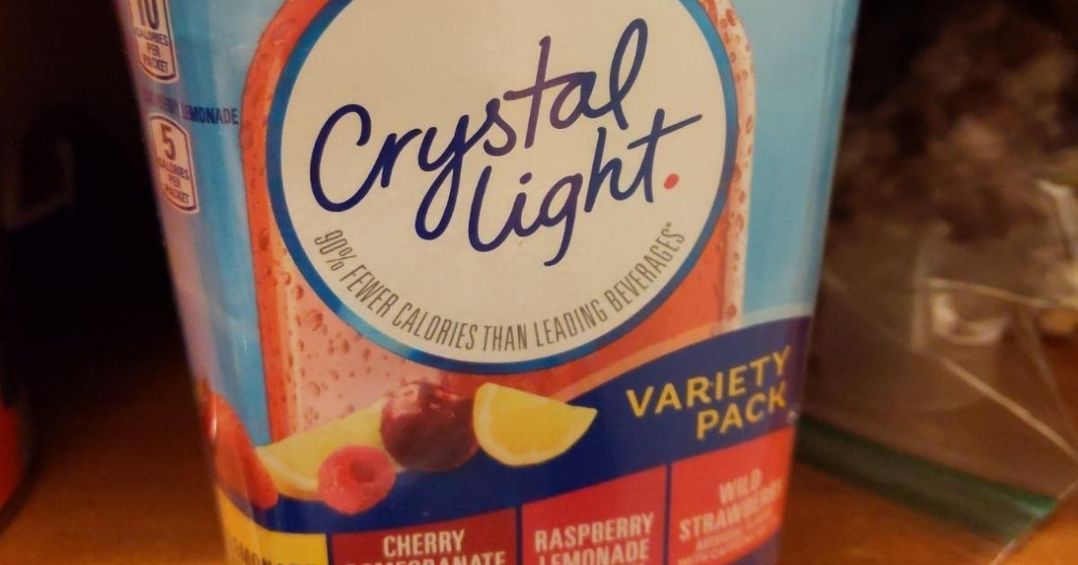 Crystal Light Drink Mix 44-Count Variety Pack Only $4.88 Shipped on Amazon