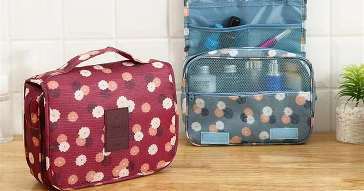 THREE Hanging Cosmetic Organizer Bags Only $17.87 Shipped (UNDER $6 ...