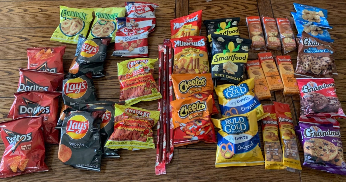 Over 120 Snacks Just $53.95 Shipped on Amazon (Stock up for Summer ...