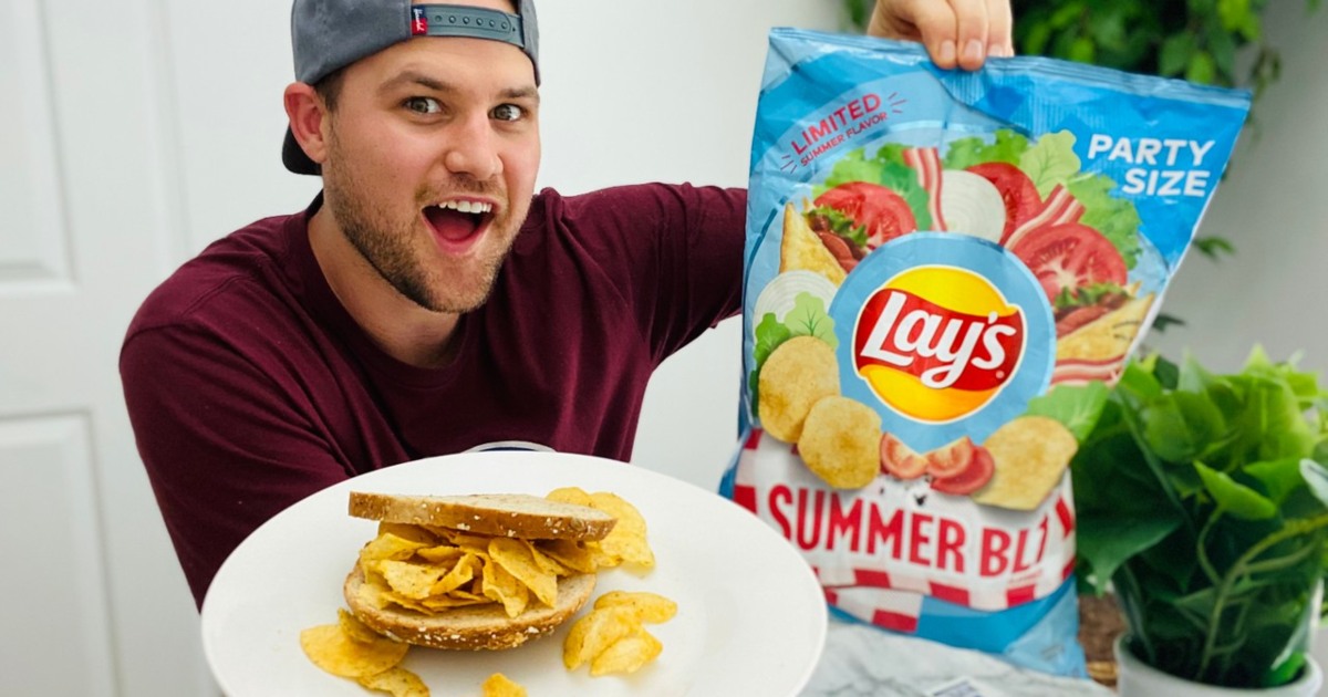 Lay's Has 3 New Picnic-Ready Potato Chip Flavors (Summer BLT, Jerk ...