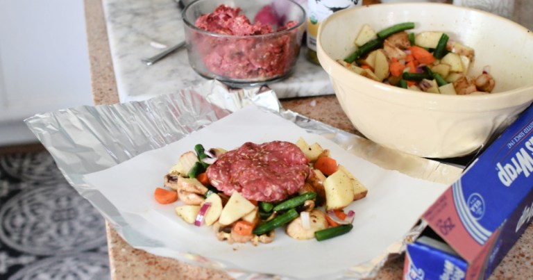 4 Easy Foil Packet Meals for the Oven, Grill, Or Camping | Hip2Save