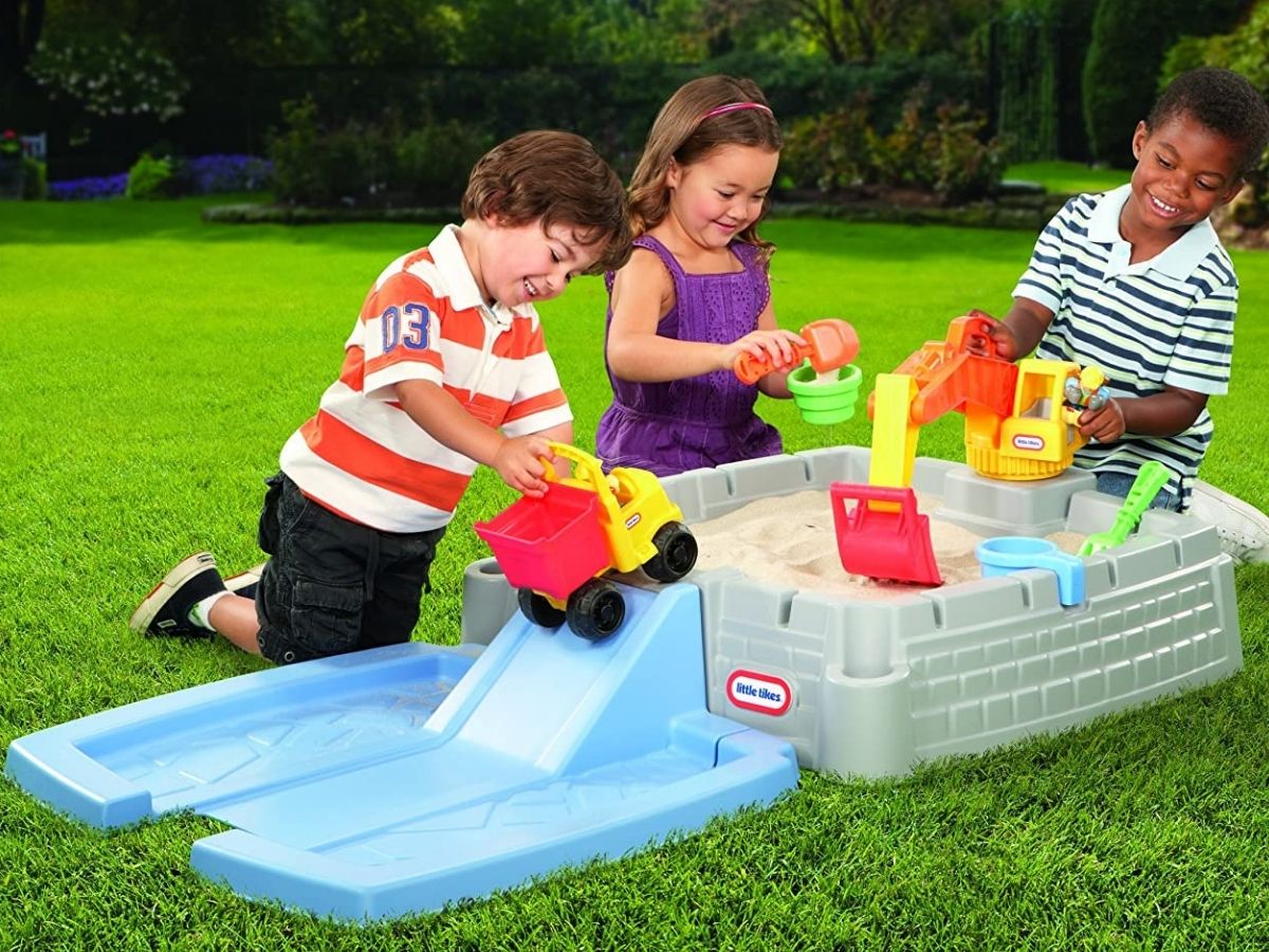 Little Tikes Big Digger Sandbox w/ Lid Only $34 on Walmart.com ...