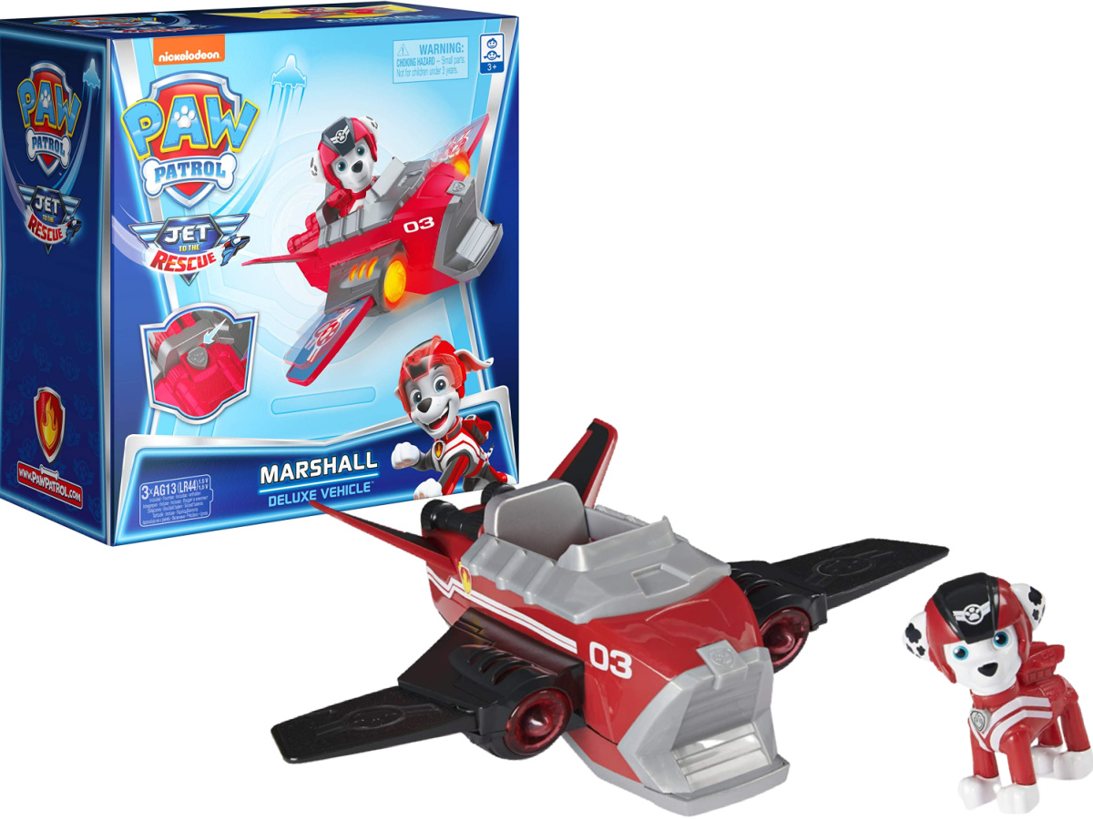 Paw Patrol Marshall's Rescue Jet w/ Lights & Sounds Only $10.67 on ...