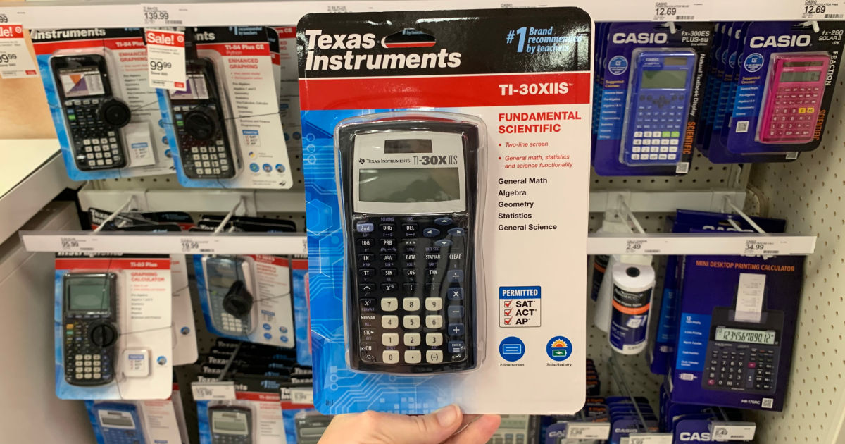 Texas Instruments Scientific Calculator Only $9.48 on Amazon (Reg. $22 ...