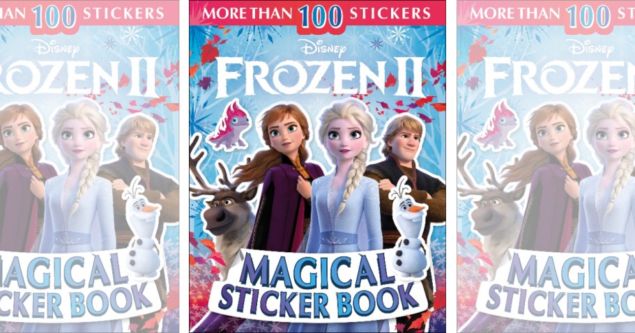 Disney Frozen 2 Sticker Book Only $3.49 on Amazon | Includes Over 100 ...