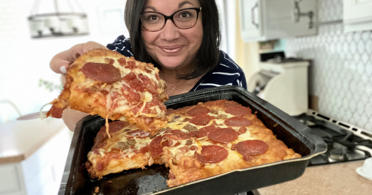 The Best Frozen Pizza Ever is Detroit-Style Motor City Pizza | Hip2Save
