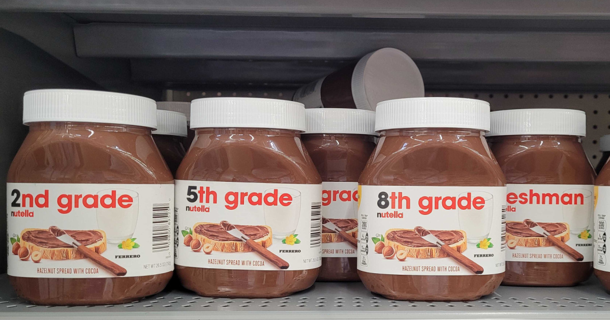 Celebrate the Start of a New School Year with Limited Edition Nutella