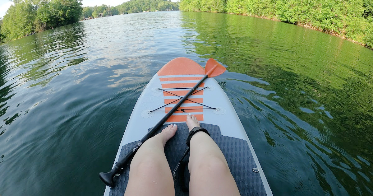 This Inflatable Paddle Board is is the Best Thing I Ever Bought | Hip2Save