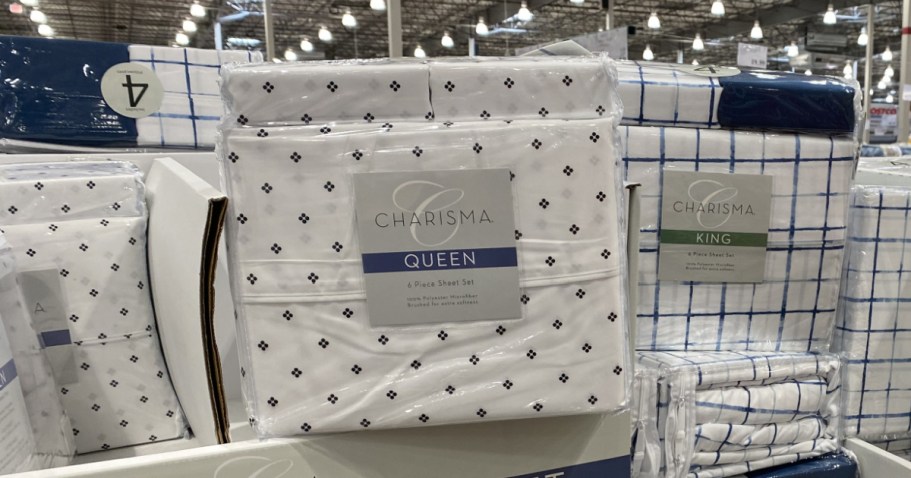 Charisma 6-Piece Sheet Sets from $11.99 at Costco