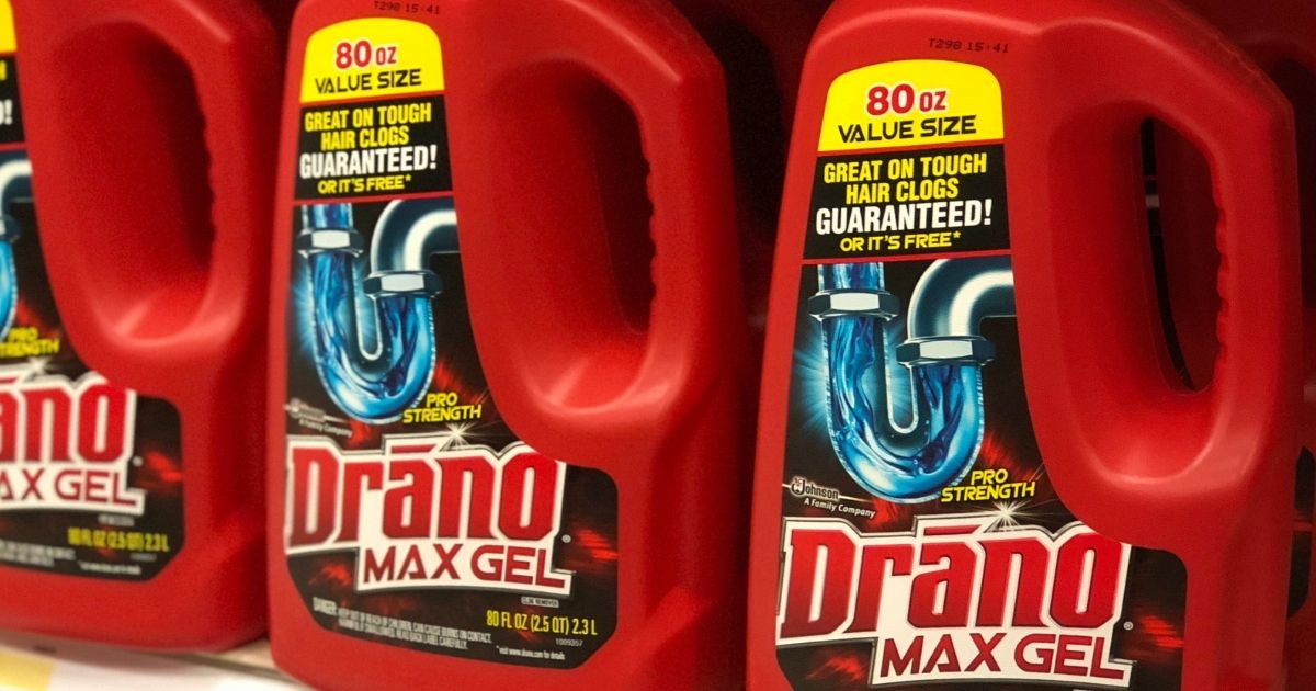 Drano Max Gel 80oz Bottle Just $6 Shipped on Amazon | Hip2Save