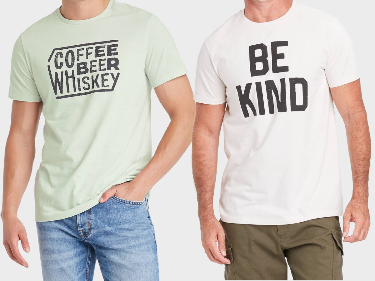Goodfellow & Co Men's T-Shirts Only $8 at Target | In-Store & Online