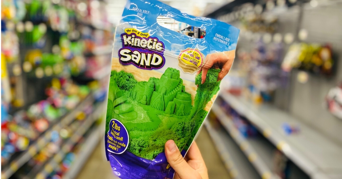 BOGO 50% Off Kinetic Sand on Amazon | 2-Pound Bags from $5.99 Each (Reg ...