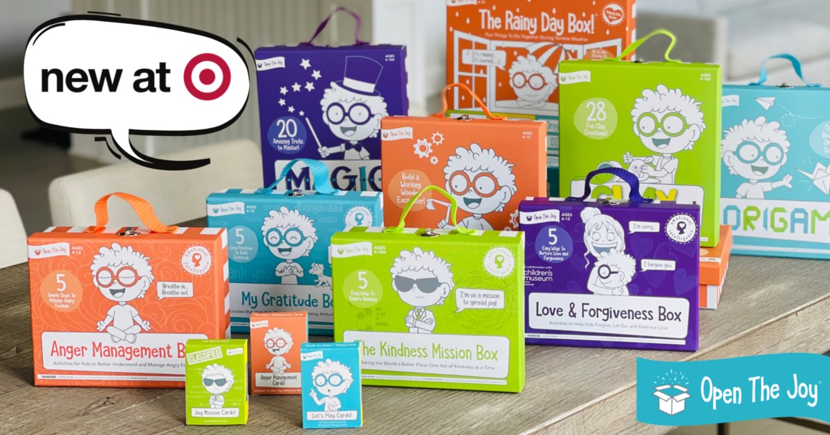 Target's New Open the Joy Collection Helps Kids Develop Emotional ...