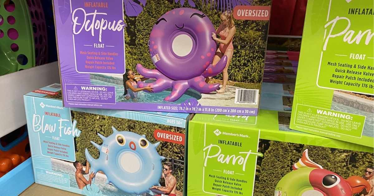 Member's Mark Oversized Pool Floats Possibly Only $7.81 at Sam's Club ...