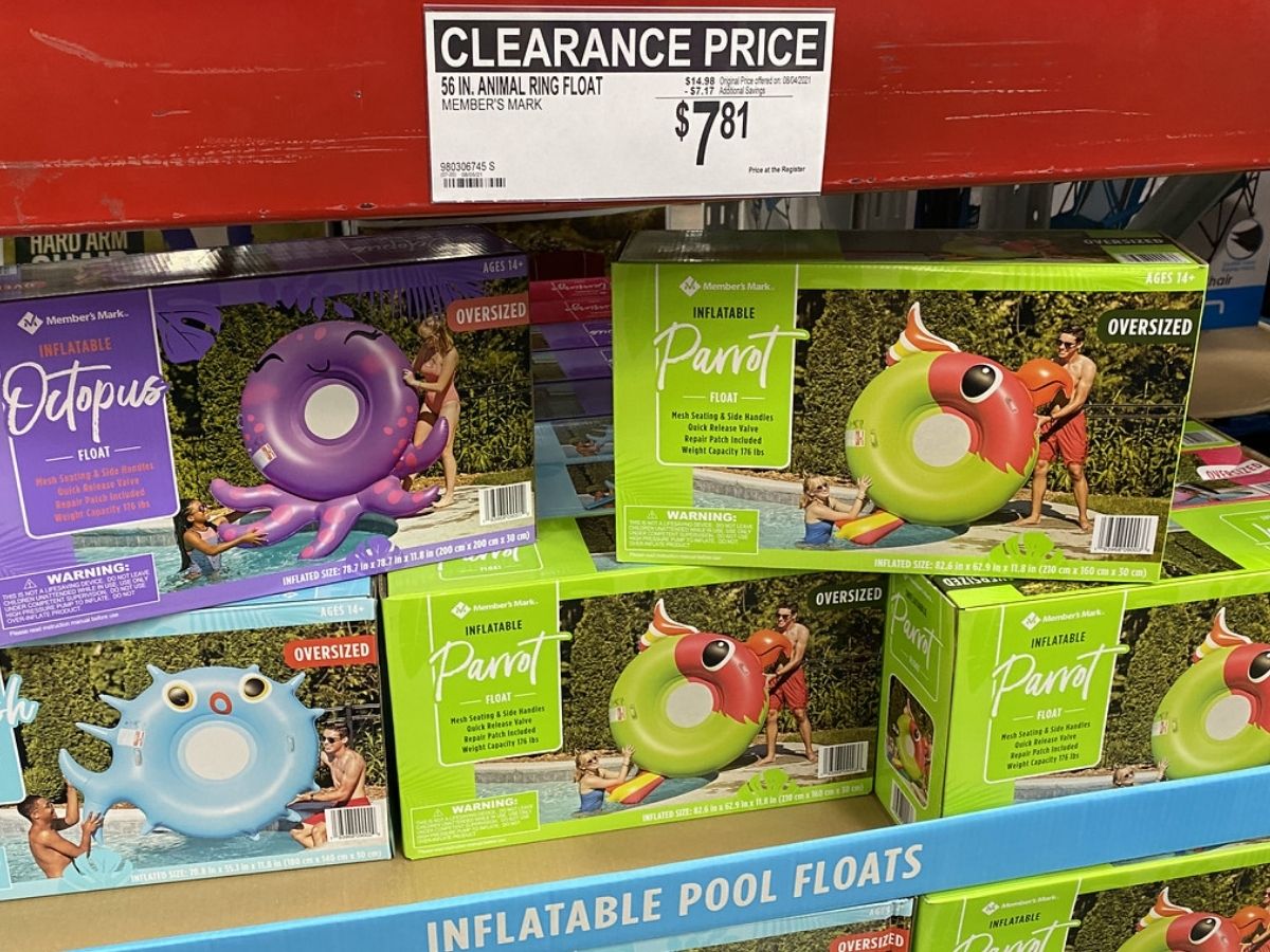 Member's Mark Oversized Pool Floats Possibly Only $7.81 at Sam's Club ...