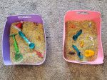 This Reader Created Sensory Boxes for Her Kiddos Using Items She Had ...
