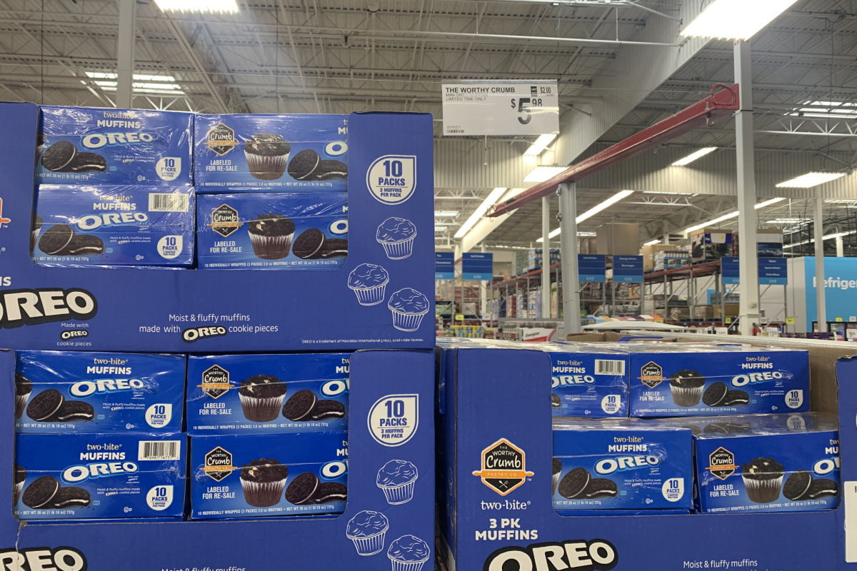 Oreo Mini Muffins Available at Sam’s Club | TEN 3-Count Packs Just $5.98