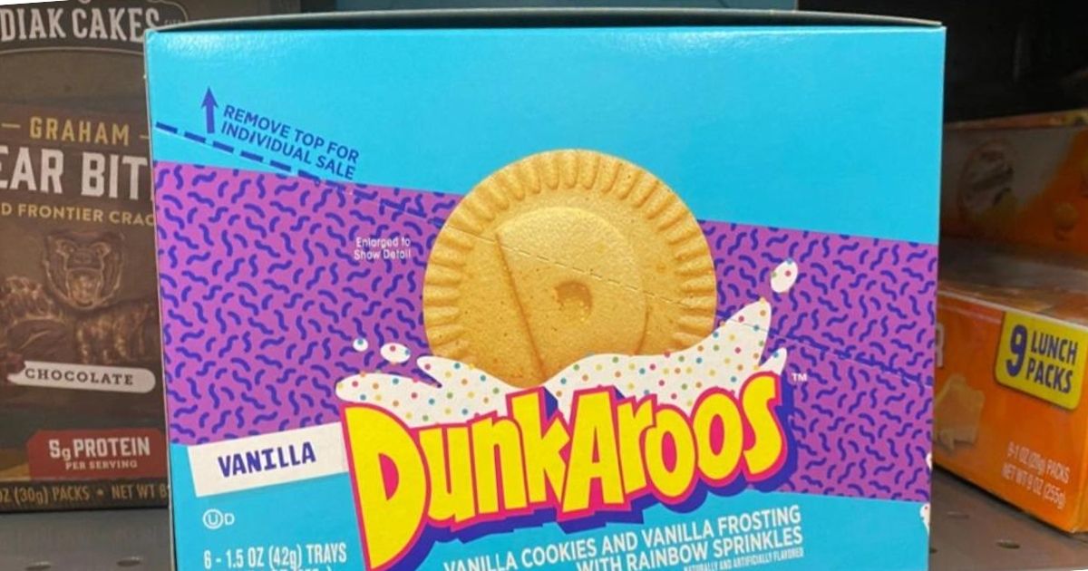 Dunkaroos Vanilla Cookies & Frosting 6-Pack Only $3.79 Shipped on ...