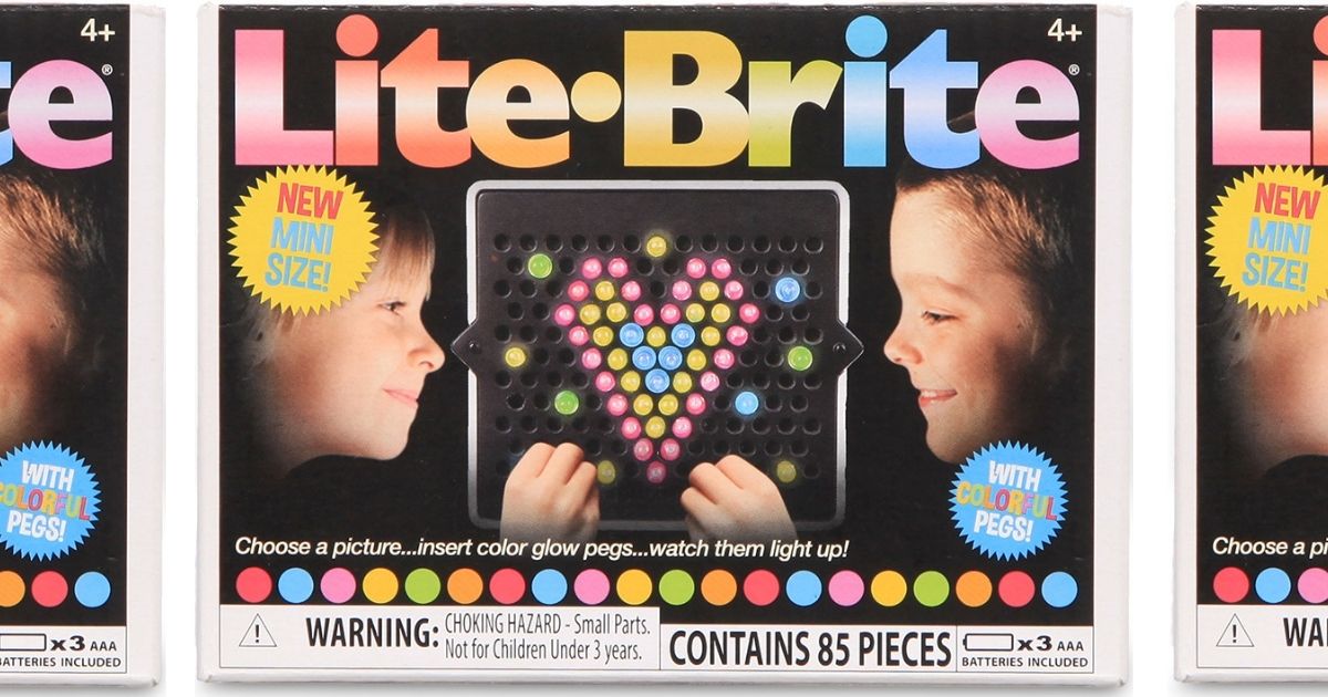 Lite Brite Mini Only $3.49 on Walmart.com (Regularly $10) | Hip2Save