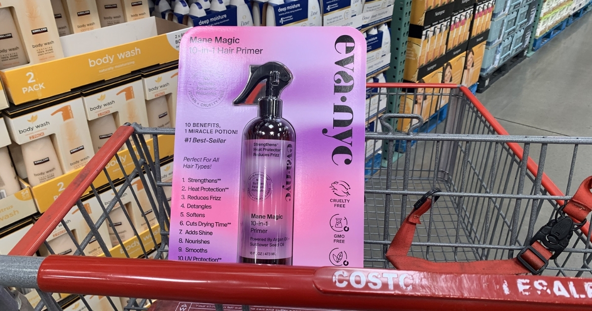 Eva NYC Mane Magic 10-in-1 Hair Primer 16oz Spray Only $14.49 at Costco ...