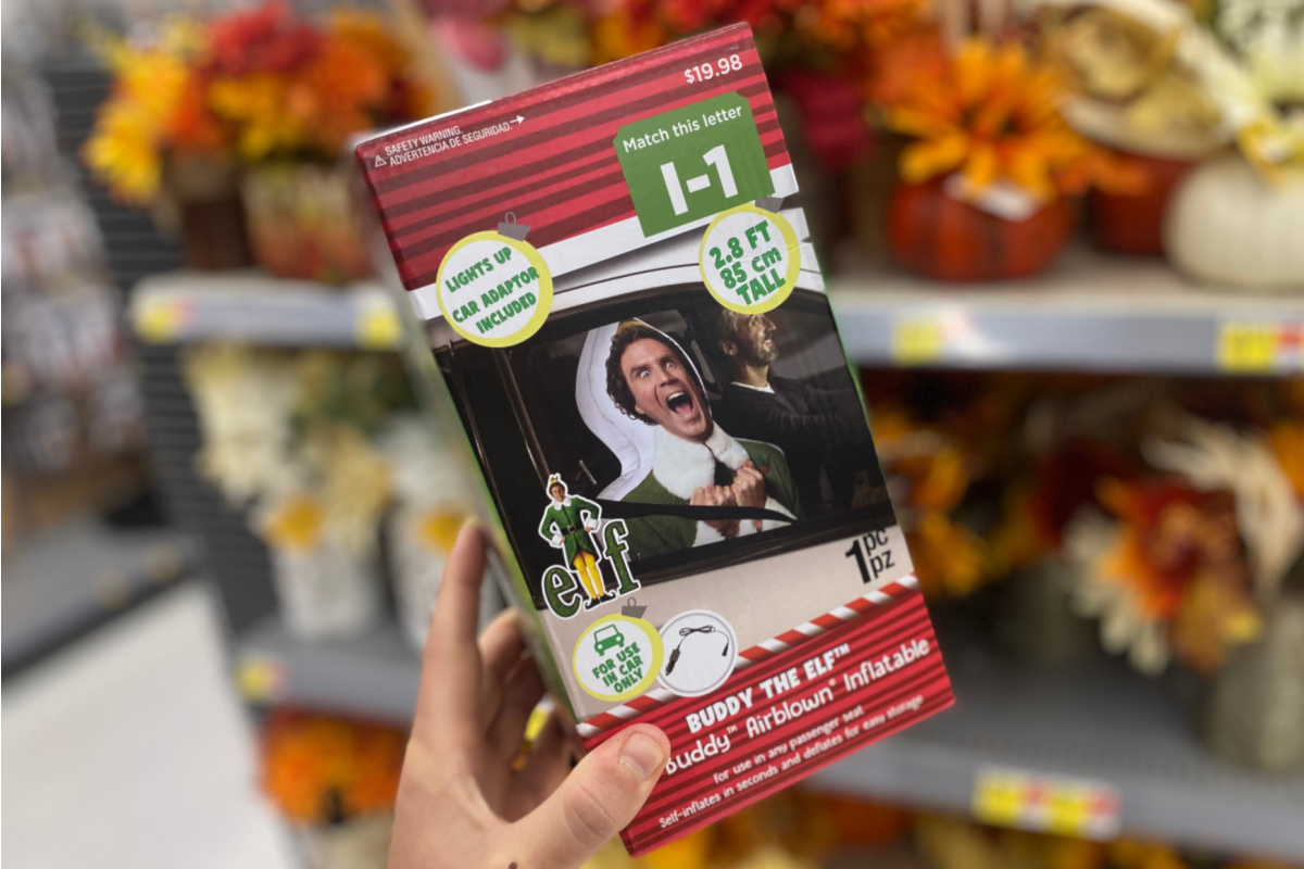 Buddy the Elf Car Car Inflatable ONLY $19.98 at Walmart!