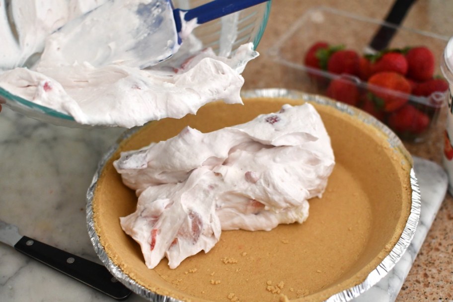 This 3-Ingredient Yogurt Cream Pie is the Easiest Dessert Ever!