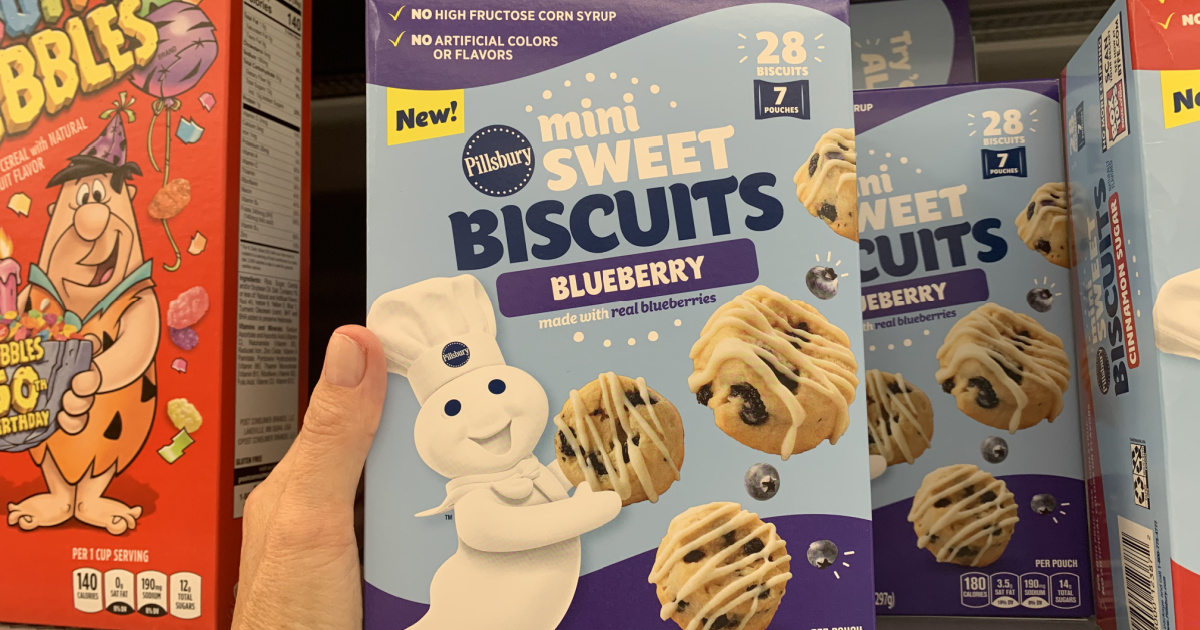 Pillsbury Released Snackable Mini Sweet Biscuits - No Baking Needed!