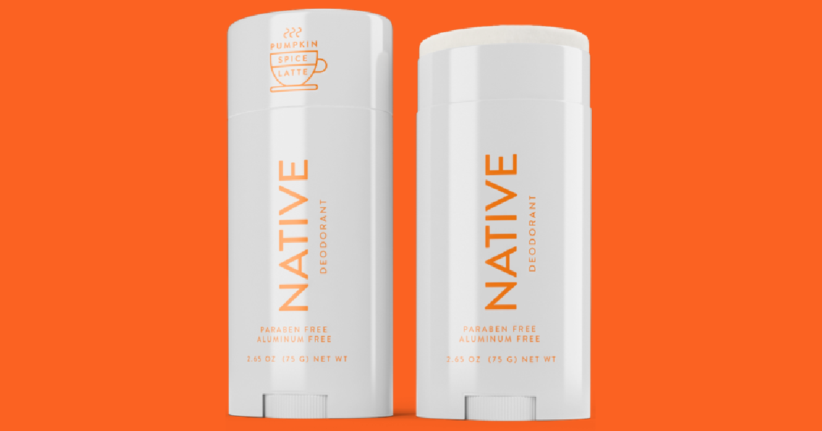 Native Pumpkin Spice Latte Natural Deodorant Only $11.99 on Target.com ...