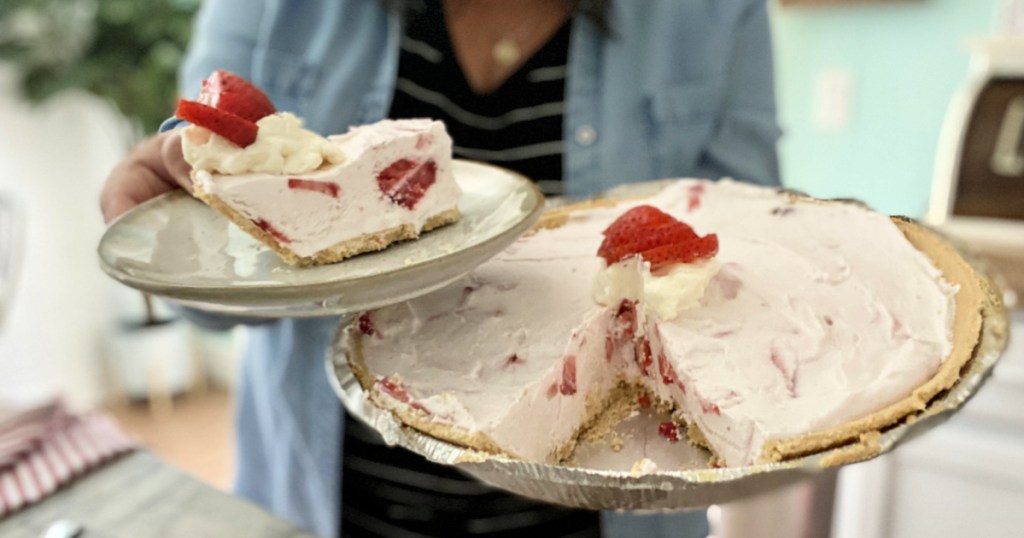 This 3-Ingredient Yogurt Cream Pie is the Easiest Dessert Ever!