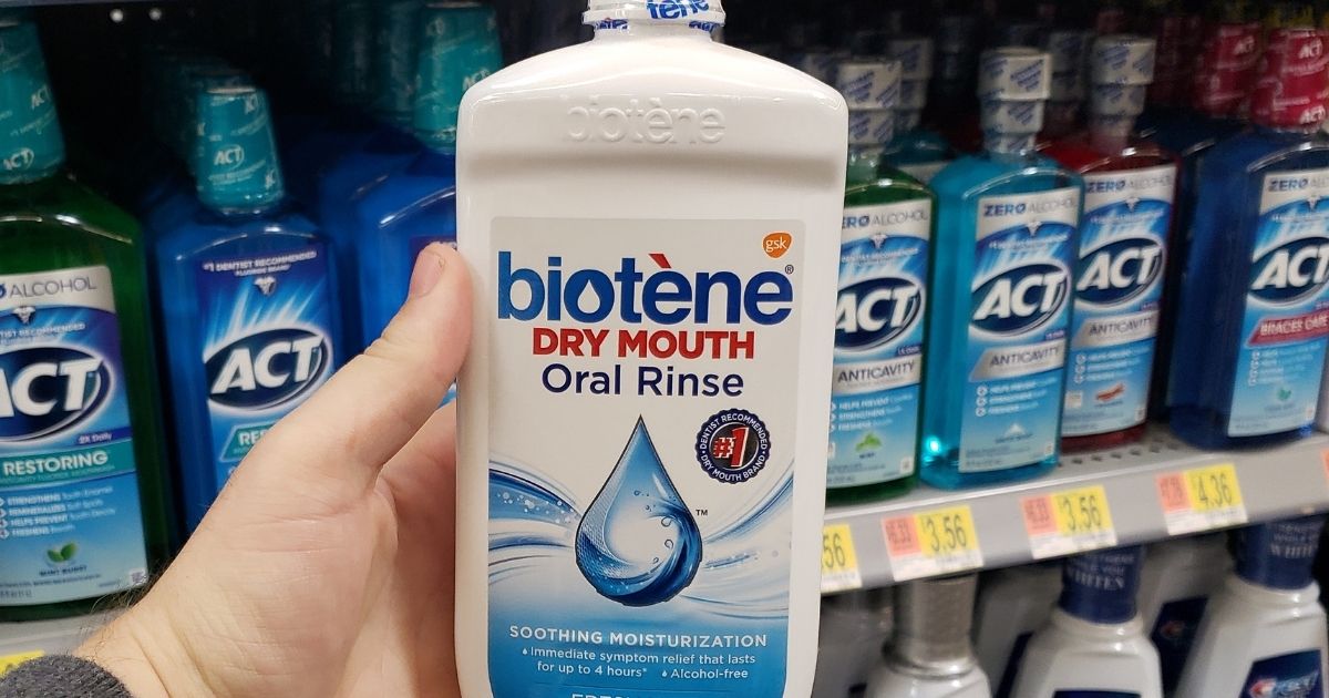 Biotene Dry Mouth Oral Rinse 33.8oz Bottles Only $5.96 Each Shipped on ...
