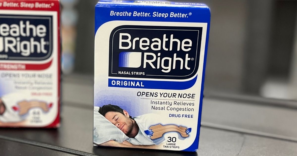 Breathe Right Nasal Strips 30-Pack Only $7.88 Shipped (Regularly $18 ...