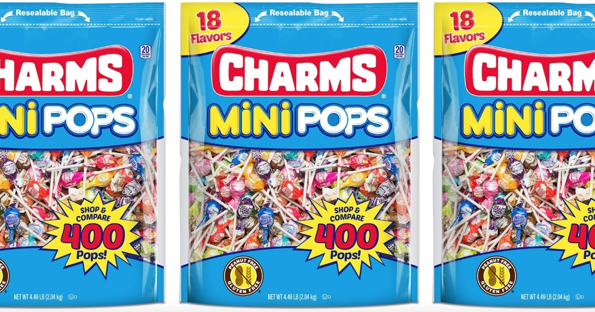 Charms Mini Pops 400-Count Bag Only $8.49 Shipped on Amazon | Hip2Save