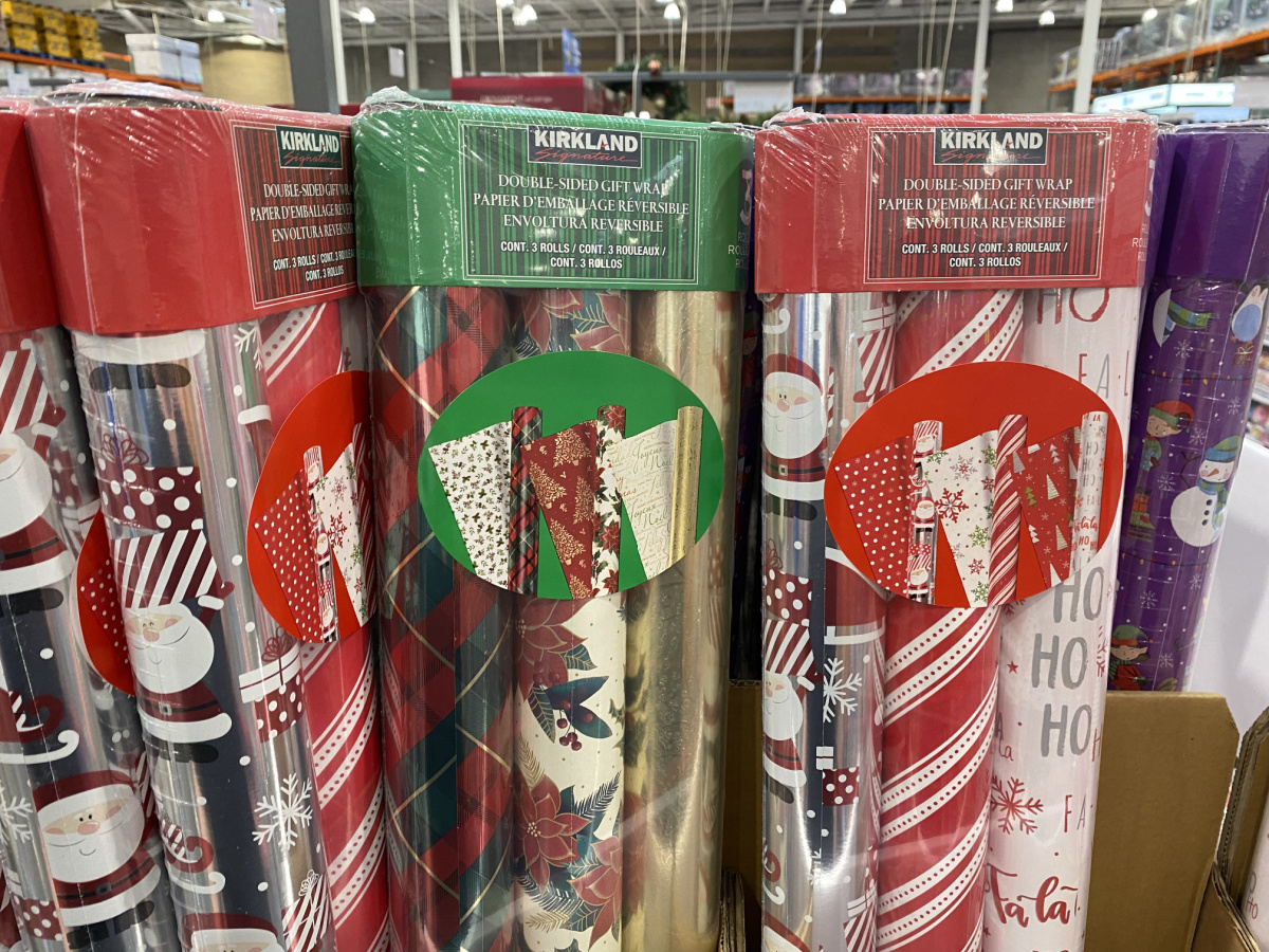 Double-Sided Wrapping Paper 3-Packs Only $11.99 at Costco | These Huge ...