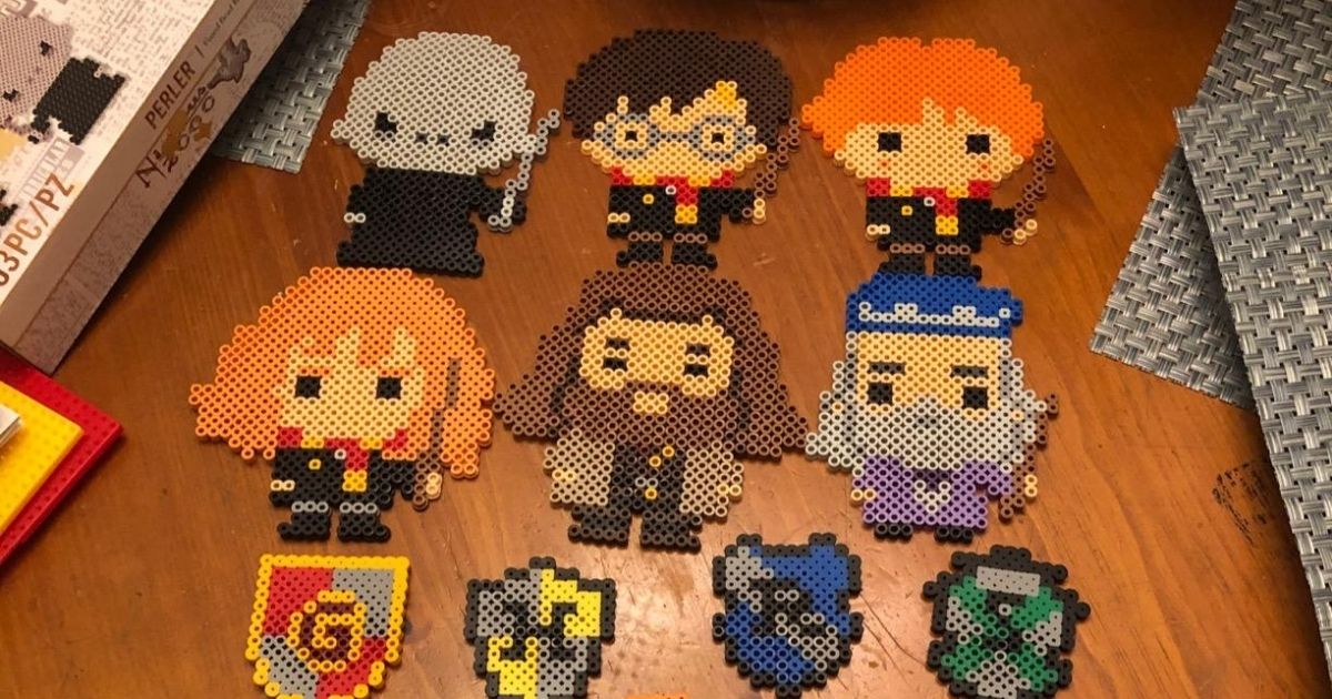 Harry Potter Perler Bead Kit Only $13 on Amazon | OVER 8,500 Beads & 27 ...