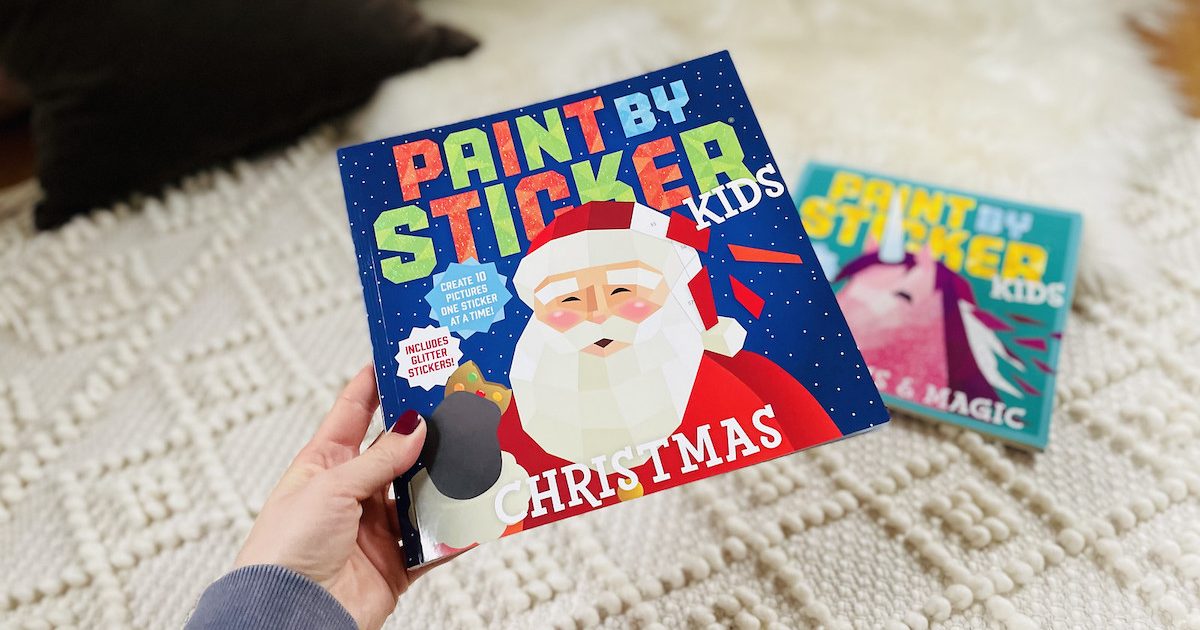 Paint by Sticker Kids Books from $6 Each on Amazon (Regularly $11 ...
