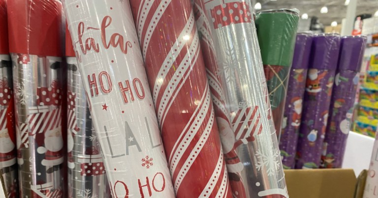 Double-Sided Wrapping Paper 3-Packs Only $11.99 at Costco | These Huge ...