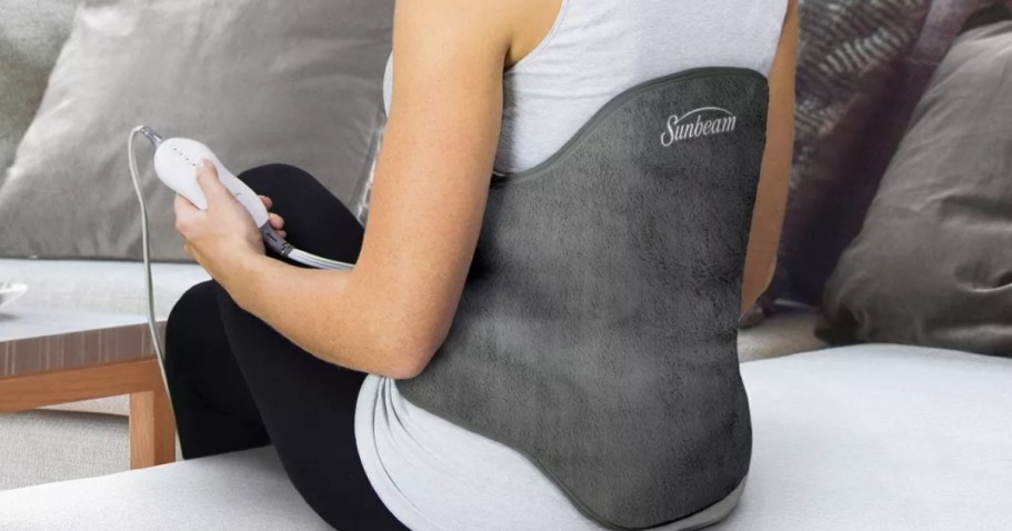 Sunbeam Heated Back Wrap Only $24.99 Shipped on Amazon (Regularly $40 ...