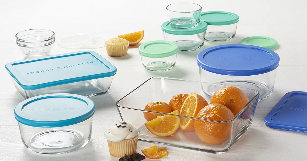 Anchor Hocking 20-Piece Food Storage Set Only $11 After Kohl's Rebate ...